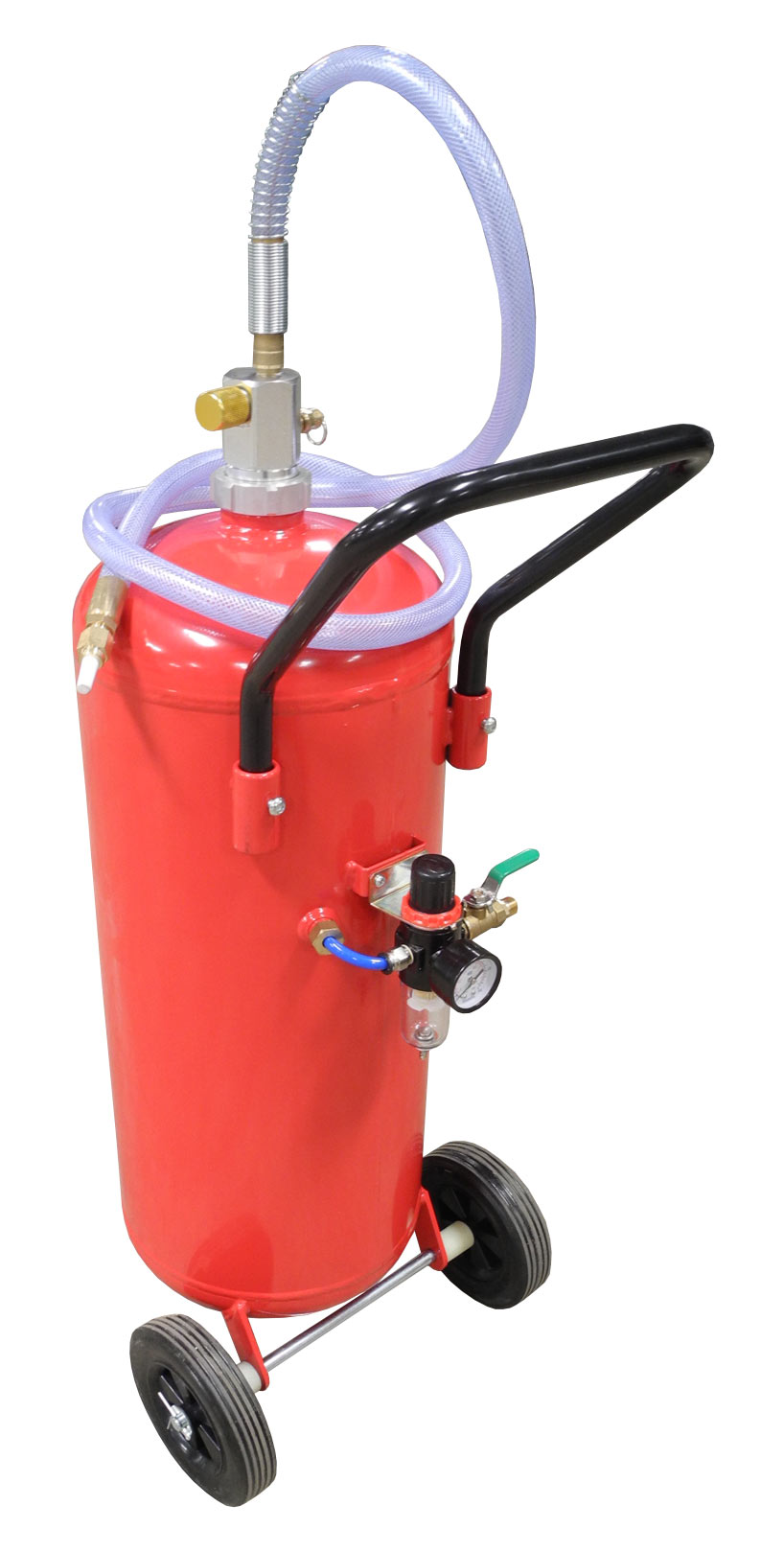 Redline 7 Gallon Rolling Pressurized Canister Soda Blaster - FREE SHIPPING