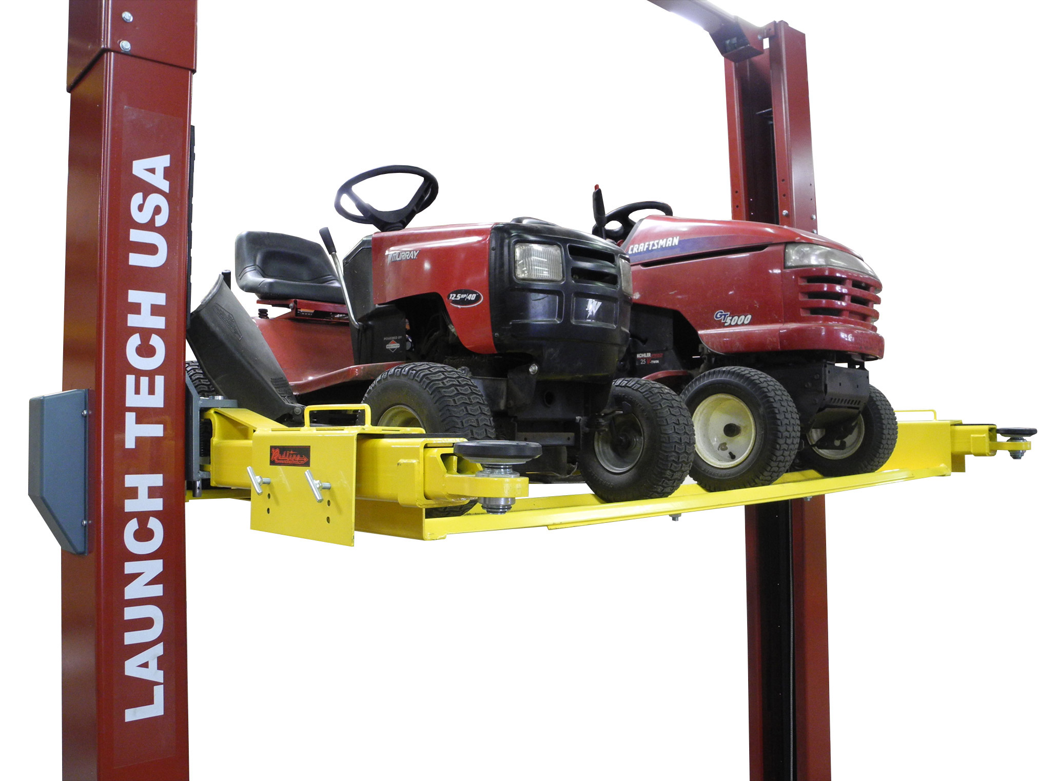 Redline 2 Post Lift Lawn Mower Attachment - FREE SHIPPING