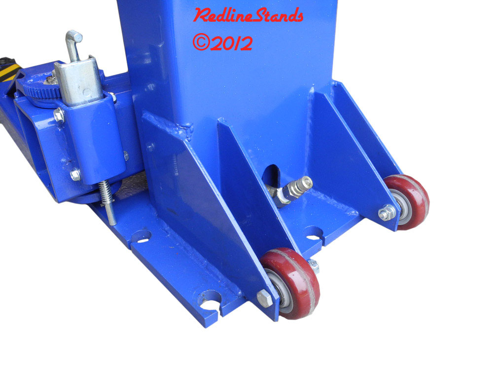 Kernel 6000 Lb Movable Rolling Portable Two 2 Post Movable Auto Car ...