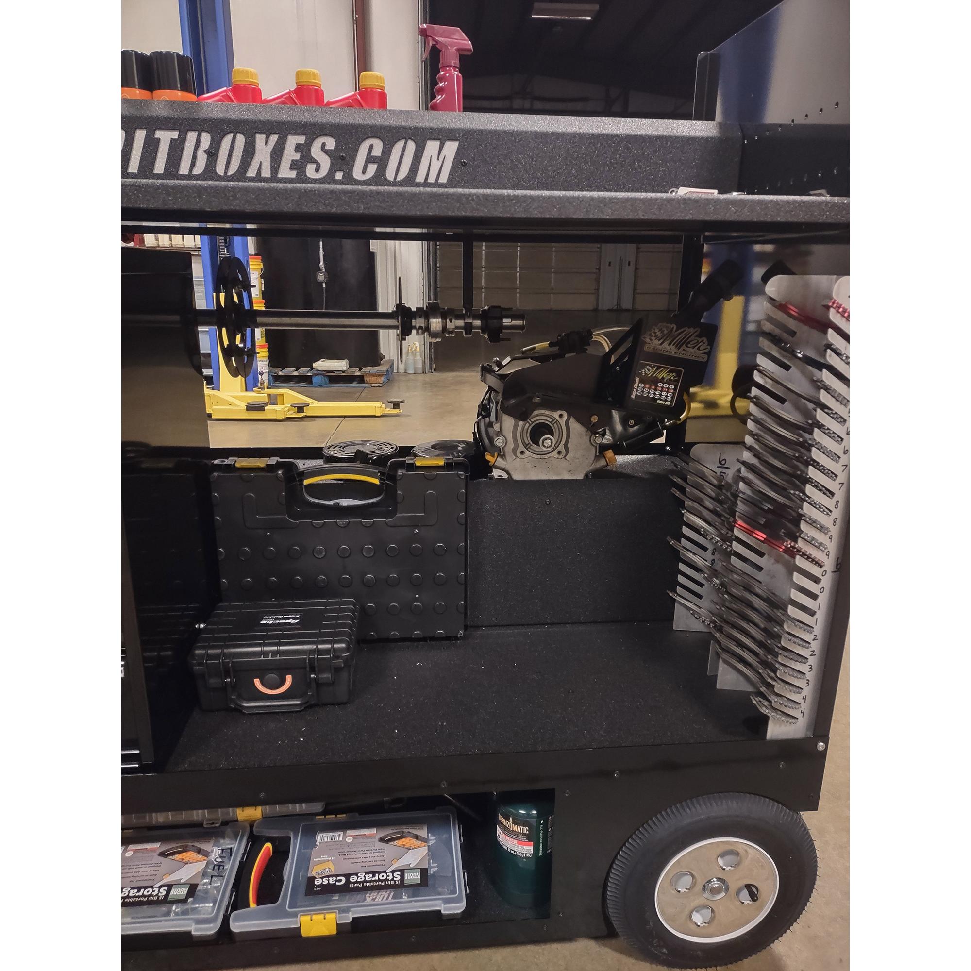 Rolling Tire Rack Wagon Cart | RSR 26" | Pit Box | Redline Stands