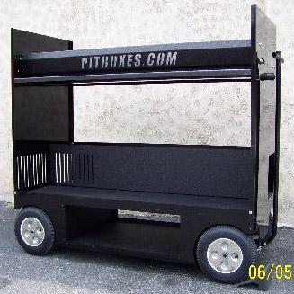 RSR 26 Tire Rack Rolling Pit Box Wagon Cart