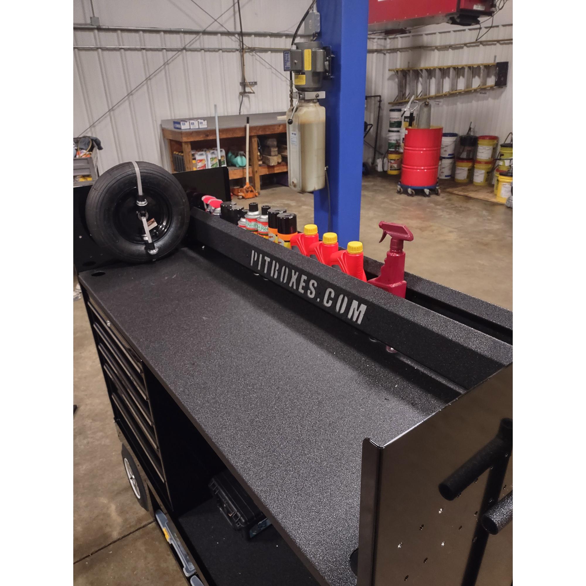 Rolling Tire Rack Wagon Cart | RSR 26" | Pit Box | Redline Stands