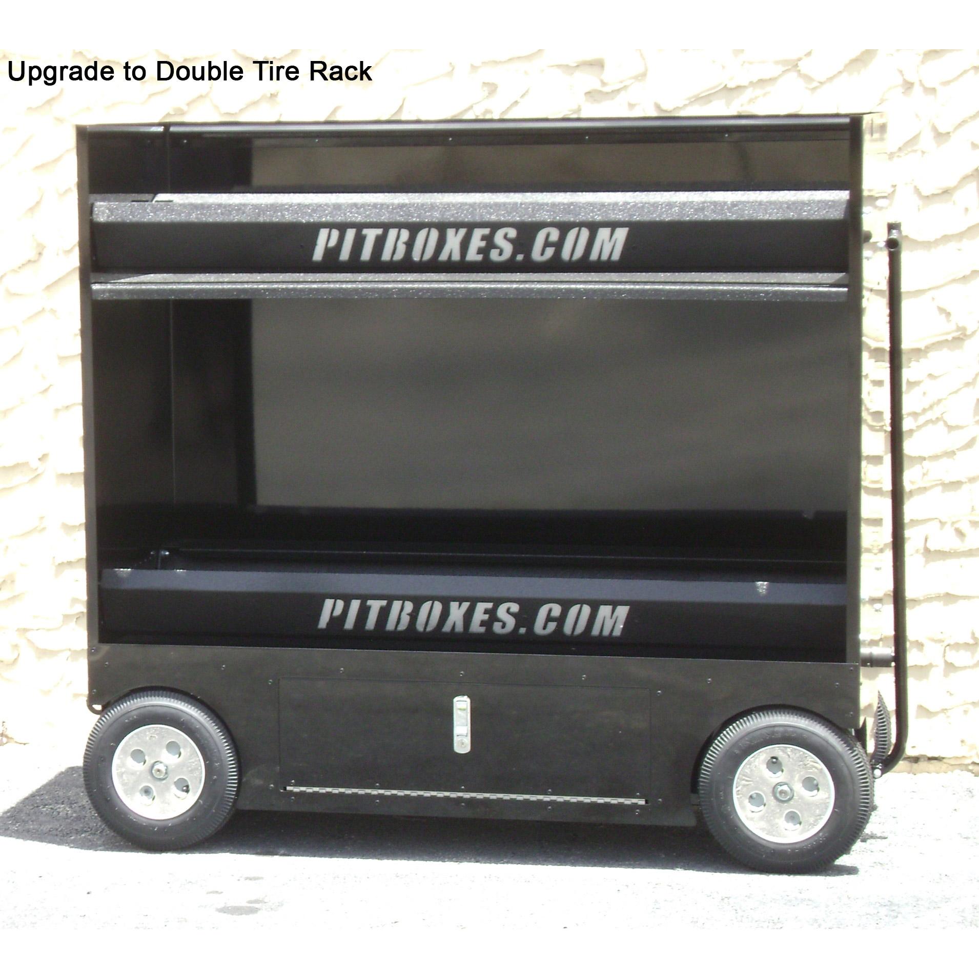 Rolling Tire Rack Wagon Cart | RSR 26" | Pit Box | Redline Stands