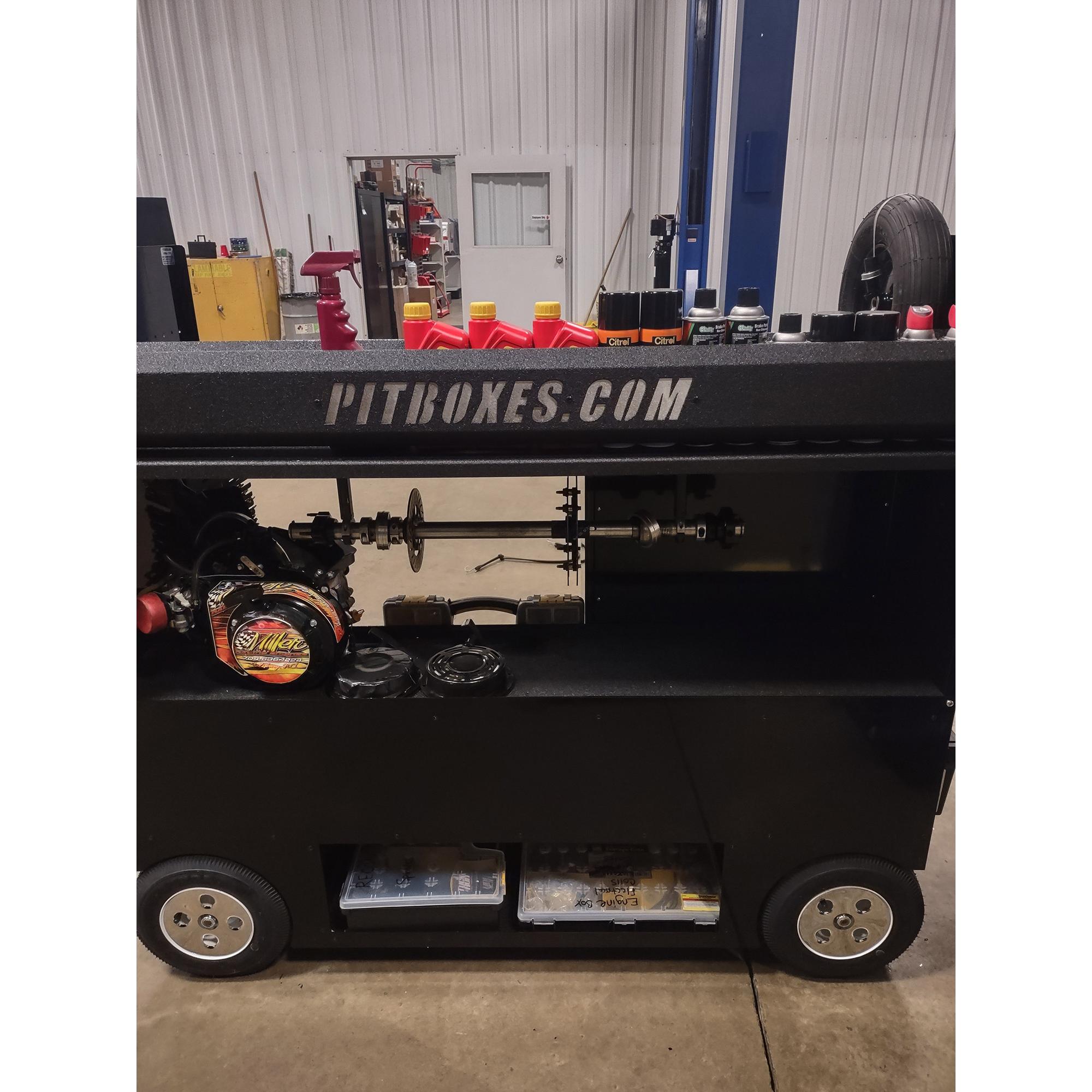 Rolling Tire Rack Wagon Cart | RSR 26" | Pit Box | Redline Stands