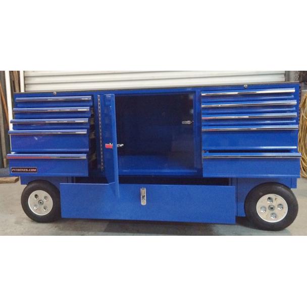 RSR Work Station Toolbox Pit Box Wagon Cart | Redline Stands