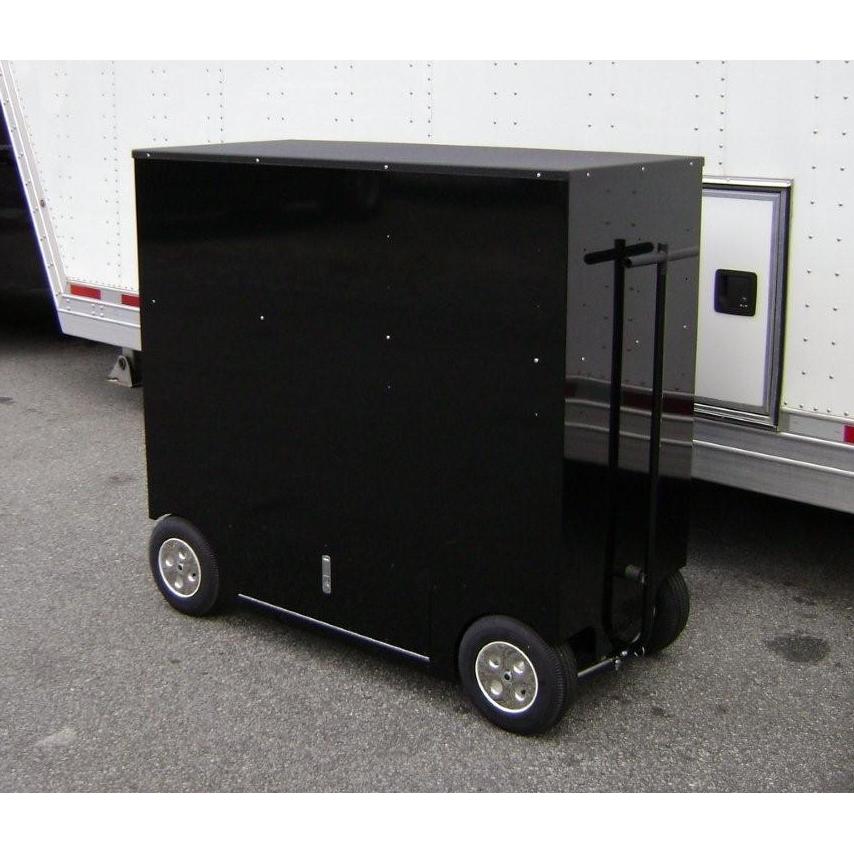 RSR 26" Supply Cart Pit Box Wagon Cart with Chest | Rolling Tool box
