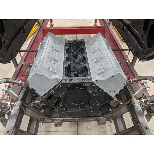 FAKE P-Ayr Chevy Small Block LS1 Mock-Up Engine Motor w/ heads - FREE ...