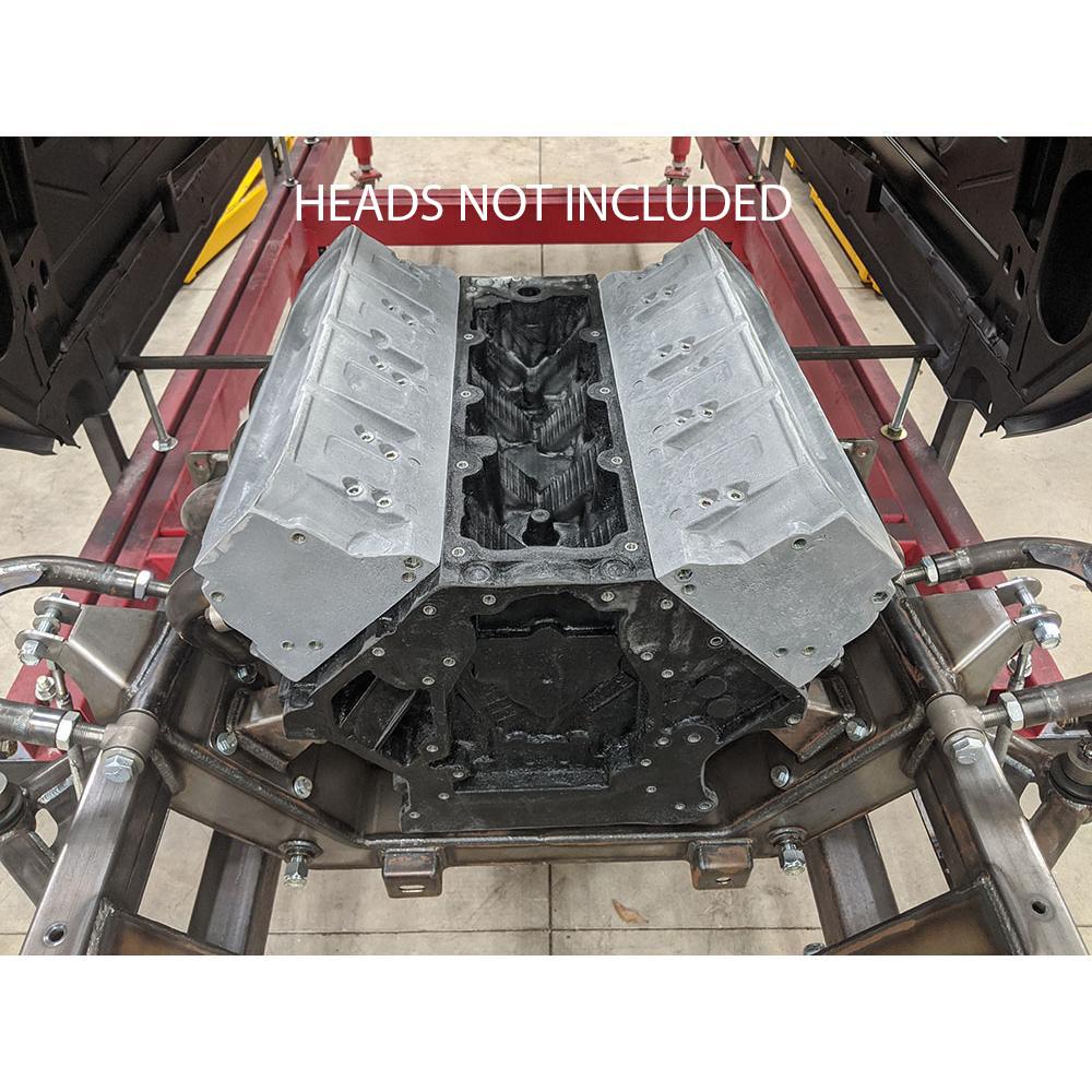 FAKE P-Ayr Chevy Small Block LS1 Mock-Up Engine Motor Block - FREE SHIPPING