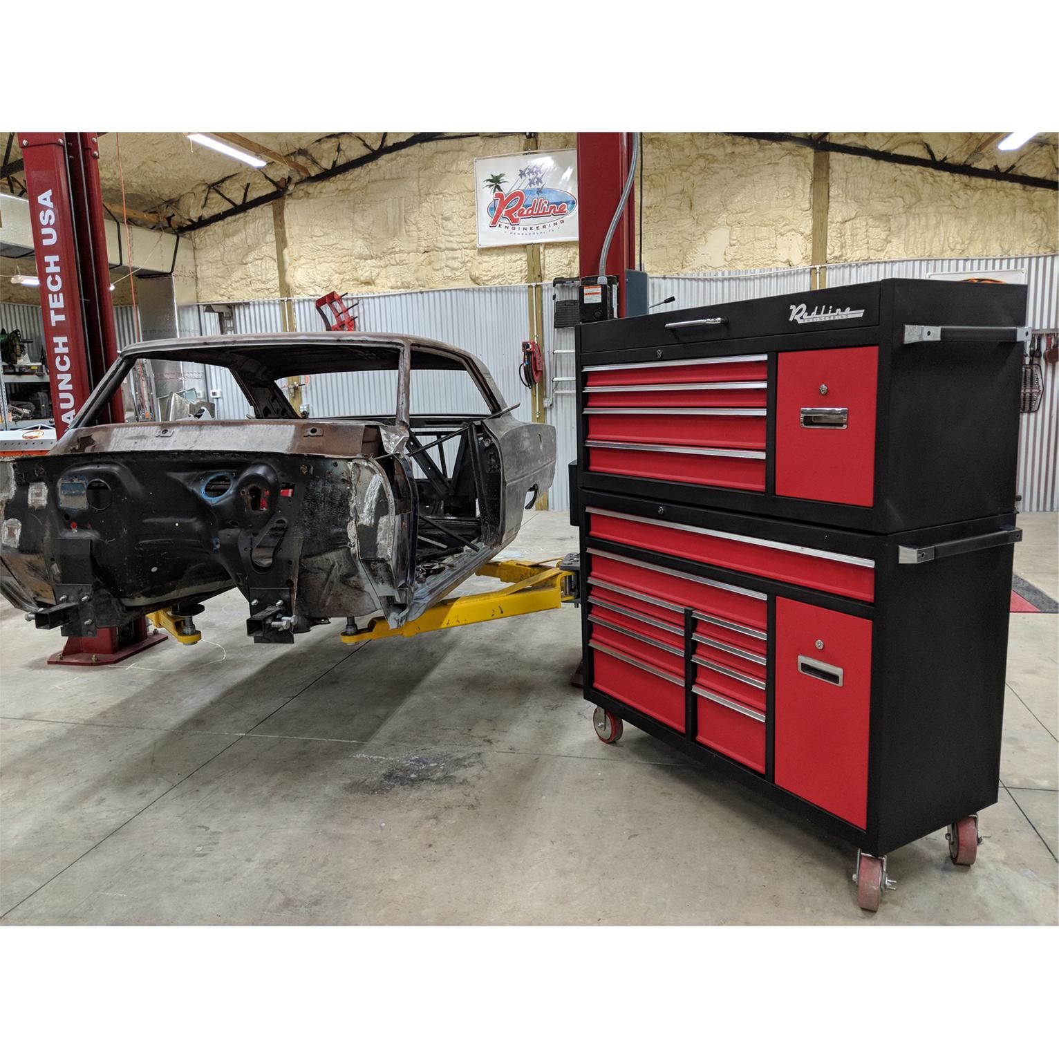 [DISCONTINUED] Redline Engineering RE16D Mechanics Tool Box - FREE SHIPPING