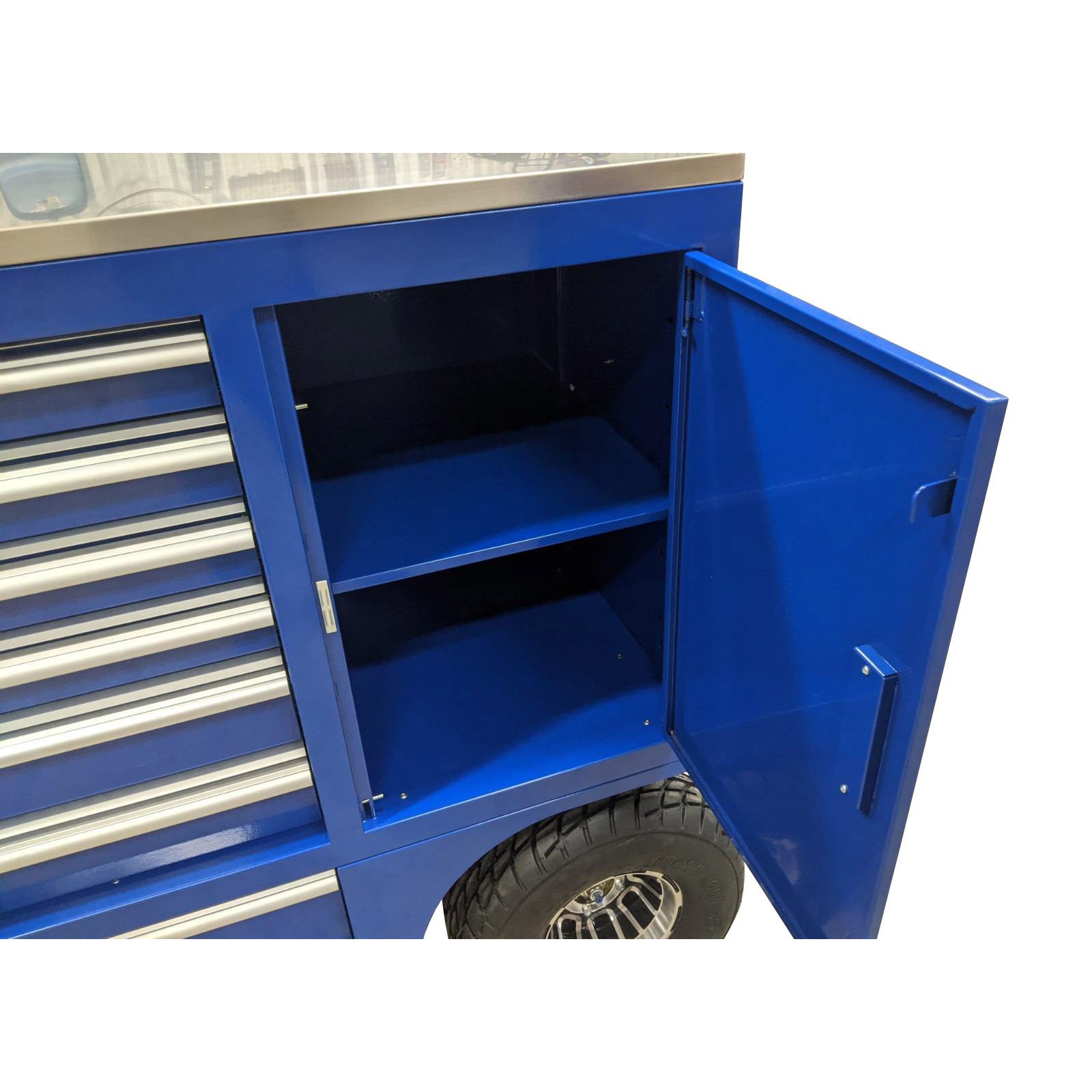 Redline RE75PBXL - Pit Box Tool Wagon | Redline Stands