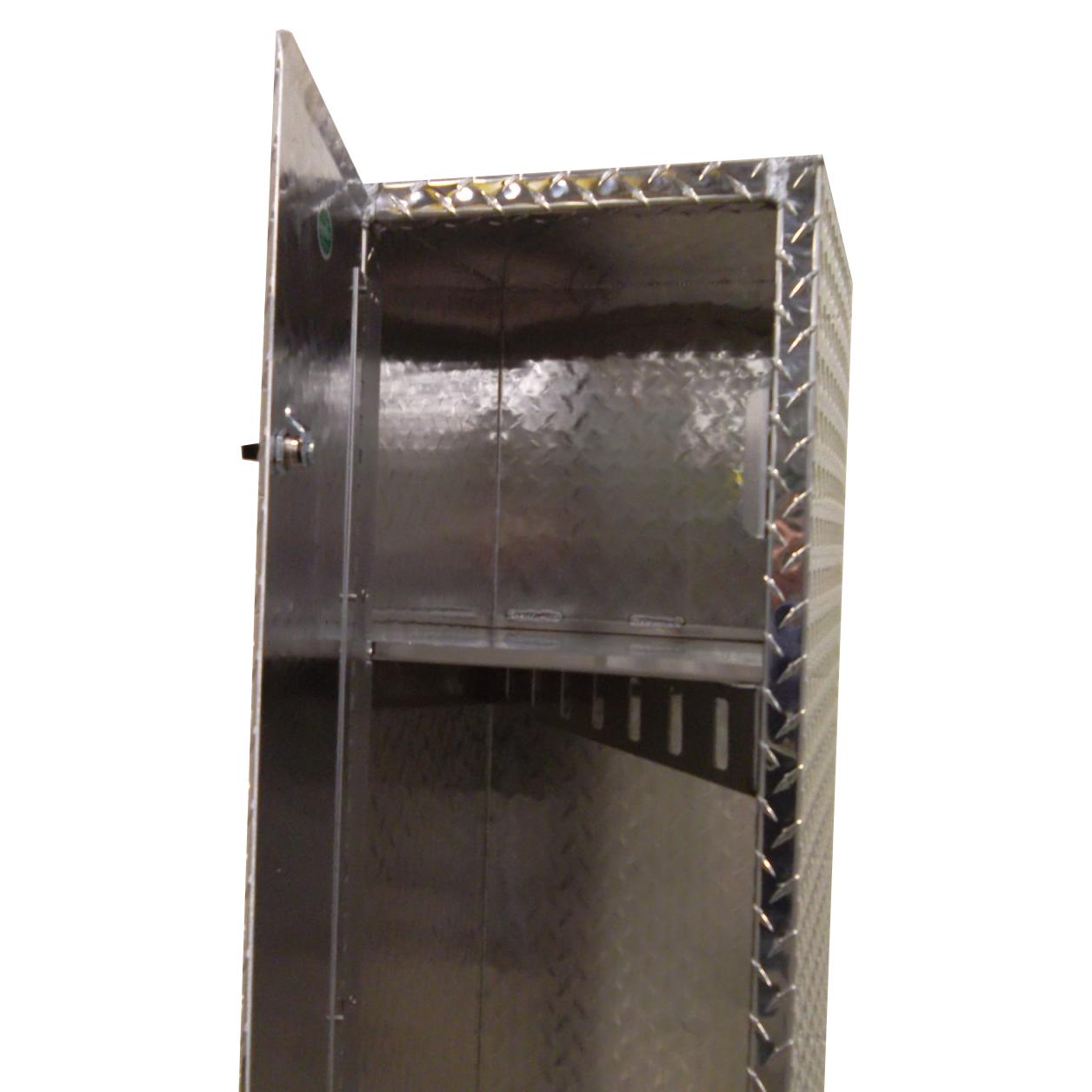 Pit Products 4' Tall Aluminum Storage Locker | Redline Stands