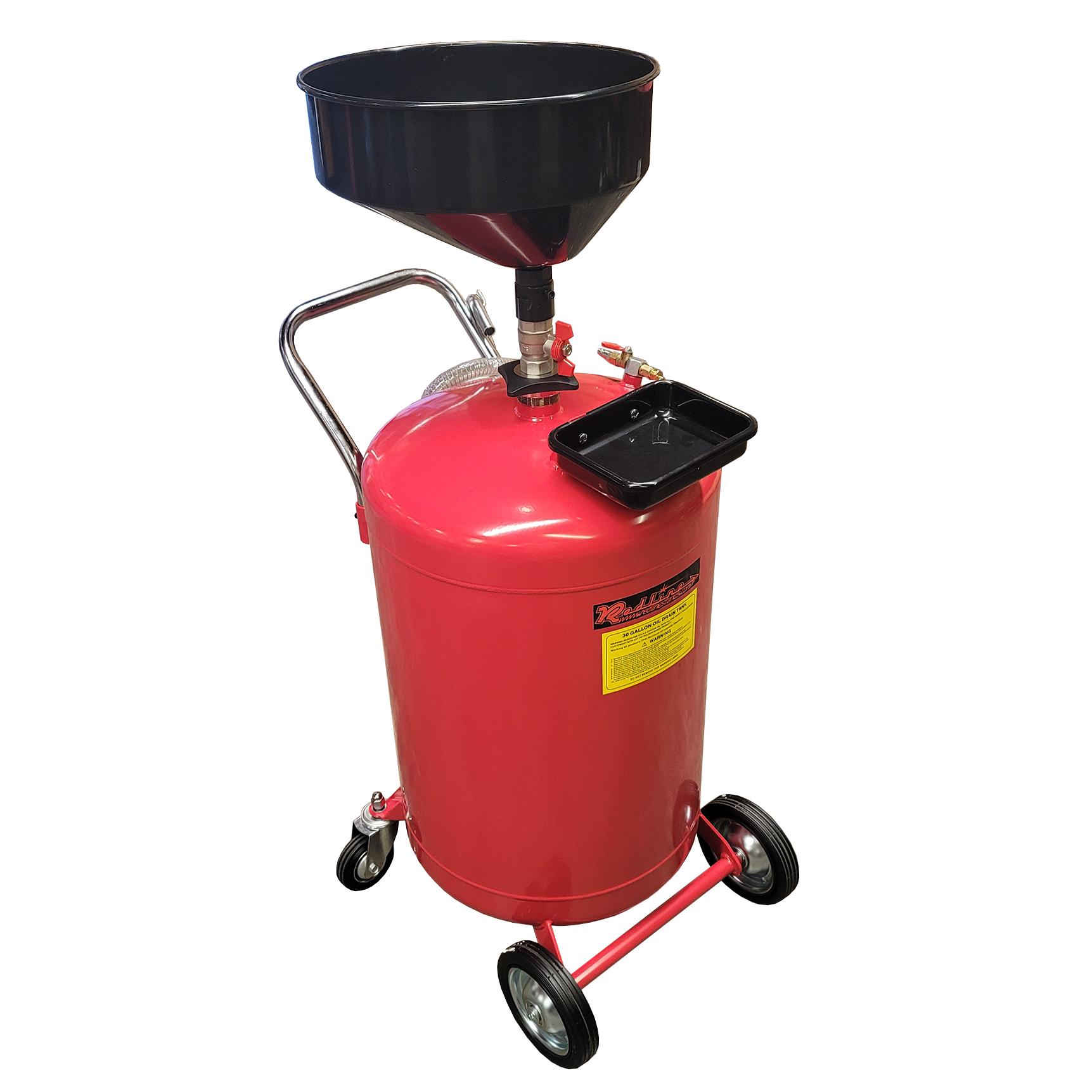 Redline 30 Gallon Self Evacuating Oil Drain - FREE SHIPPING