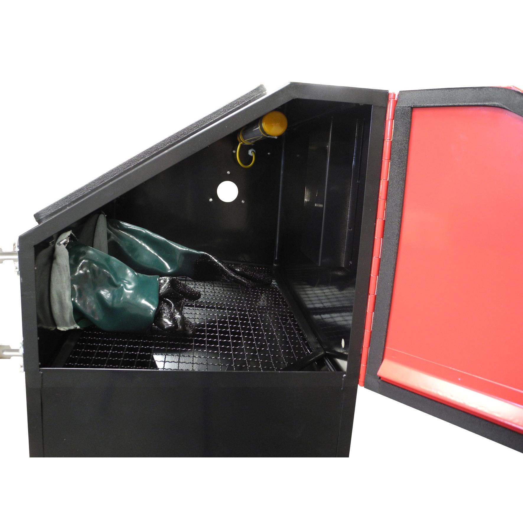 RE28 Benchtop Abrasive Sand Blasting Cabinet | Redline Stands