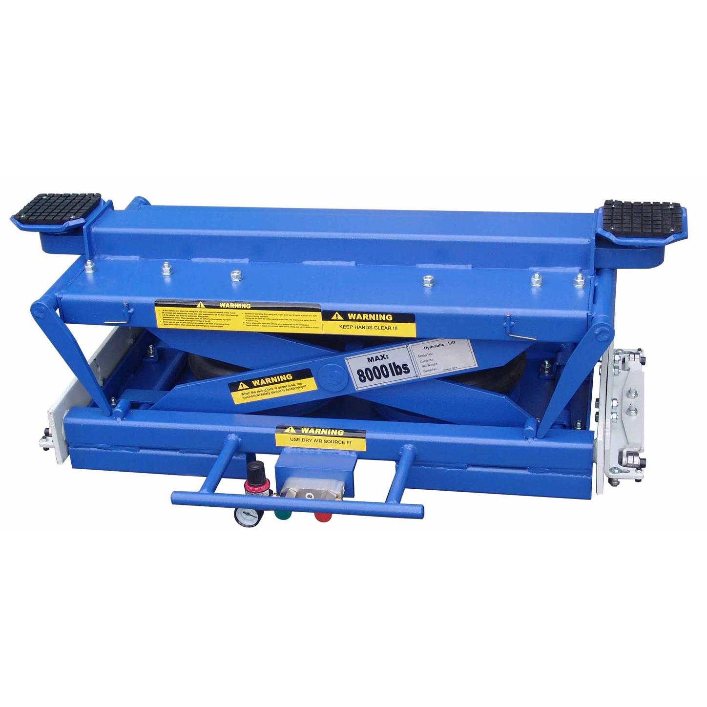 RAJ-8K Rolling Bridge Air Jack | Jack for Car & Truck Lifts