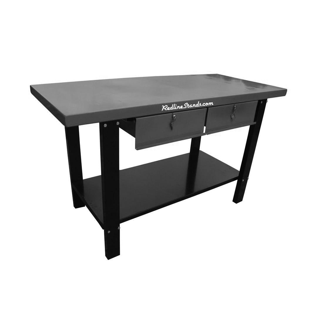 Redline RE2-DT 2 Drawer Work Bench Table - FREE SHIPPING FOR ~ 500 MILES