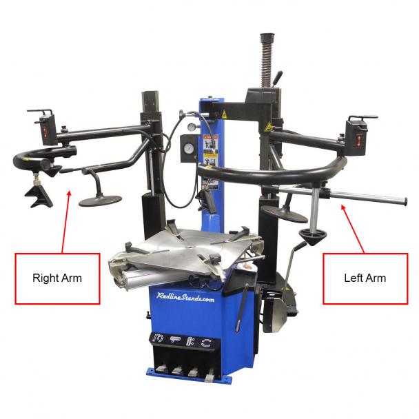 Triumph NTC-950 Auto & Motorcycle Tire Changer | Redline Stands