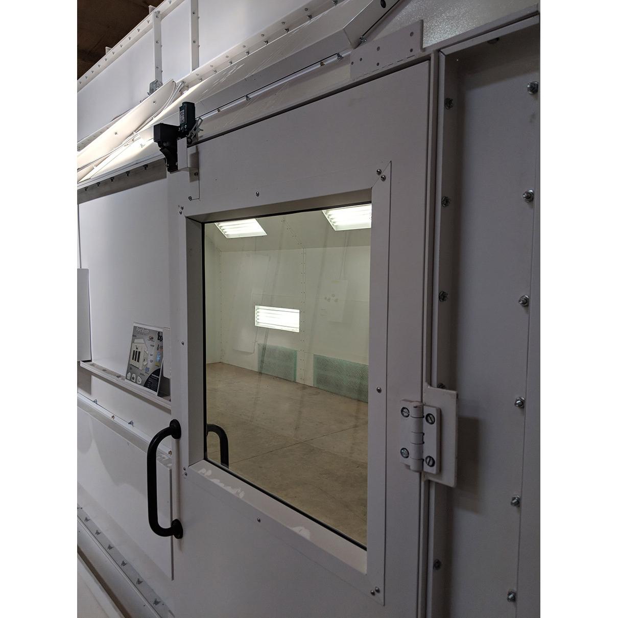 IDEAL Side Down Draft Paint Booth | Redline Stands