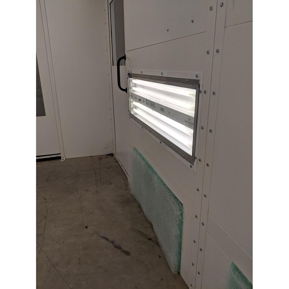 IDEAL Side Down Draft Paint Booth | Redline Stands