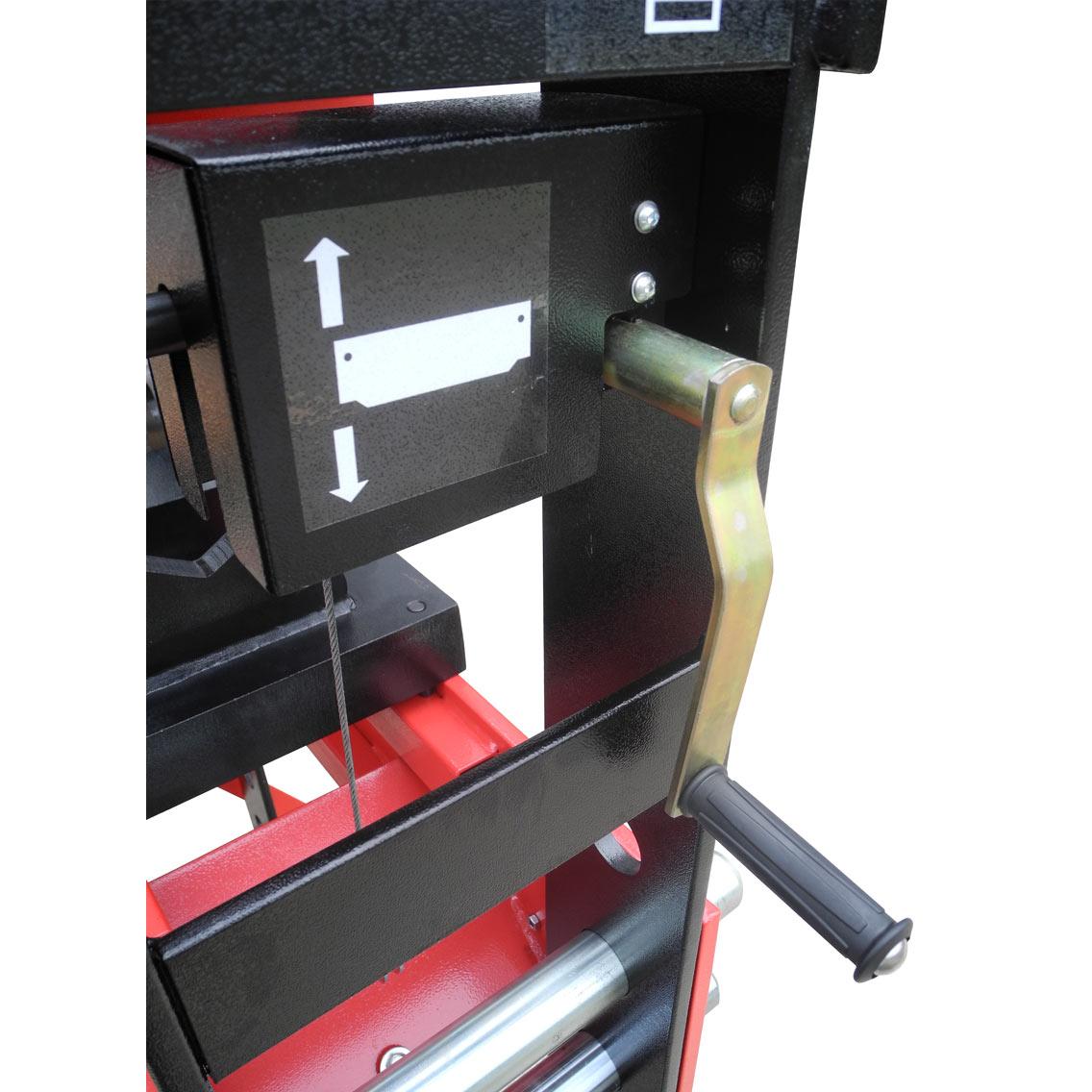 100 Ton Heavy Duty Floor Shop Press | 100 Ton Shop Press for Sale| Red Line