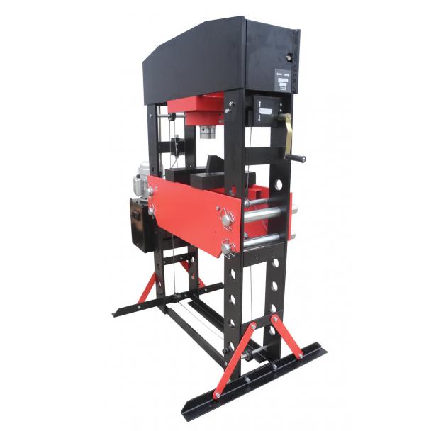 100 Ton Heavy Duty Floor Shop Press | 100 Ton Shop Press for Sale| Red Line
