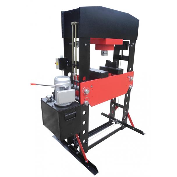 100 Ton Heavy Duty Floor Shop Press | 100 Ton Shop Press for Sale| Red Line