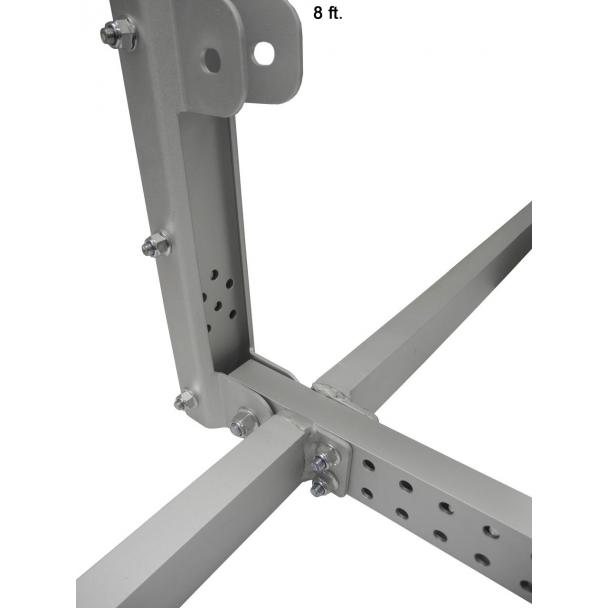 Redline Folding Universal Wall-Mount Trailer Tire Rack | Space-Saving ...