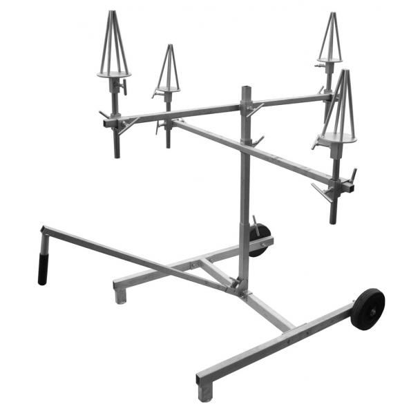 Redline Mobile Wheel Rim Painting Stand | Redline Stands
