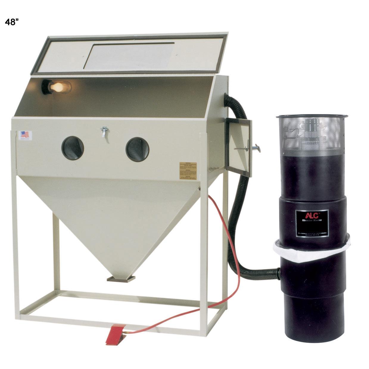 ALC 40403 Abrasive Blasting Cabinet - Steel Sand and Glass Blaster for ...