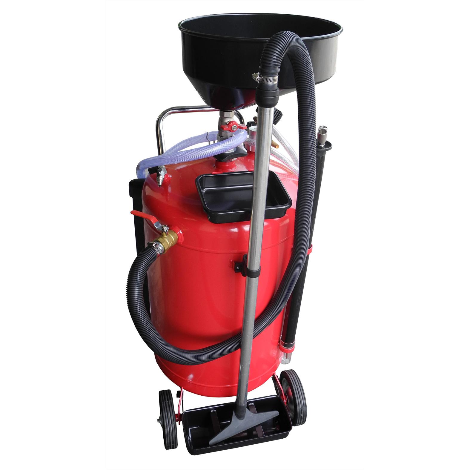 30 Gal Self-Evacuating Electric Oil Extractor Pump | Redline Stands