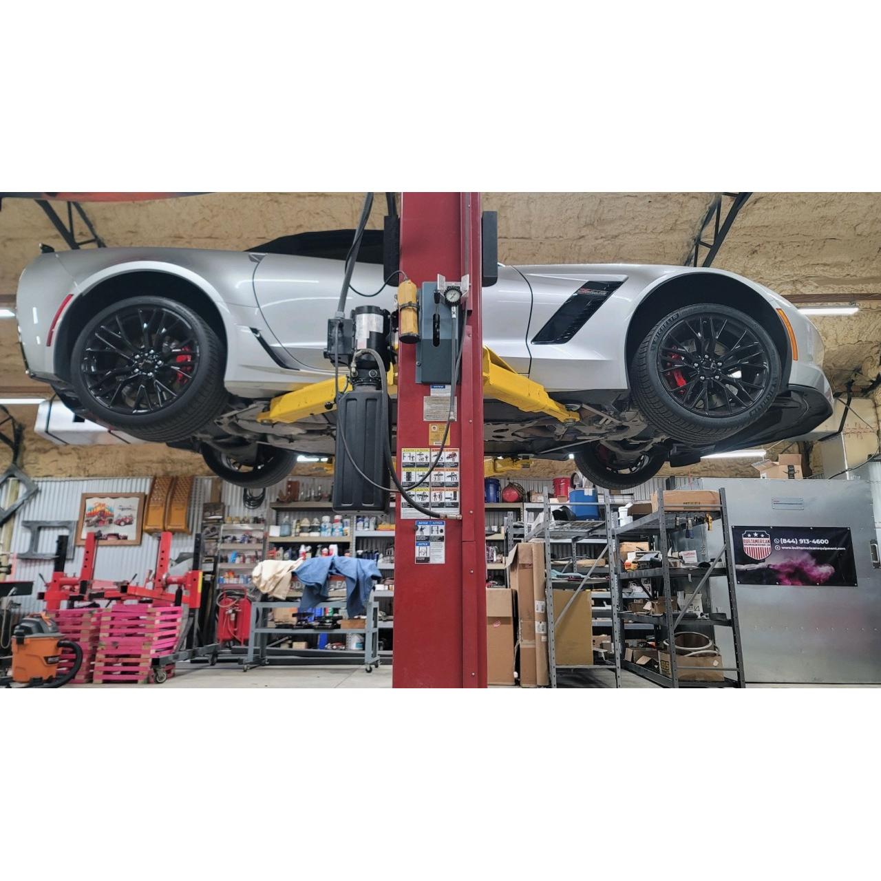 Launch Asymmetric 2 Post Clearfloor Lift ALI Certified | Redline Stands