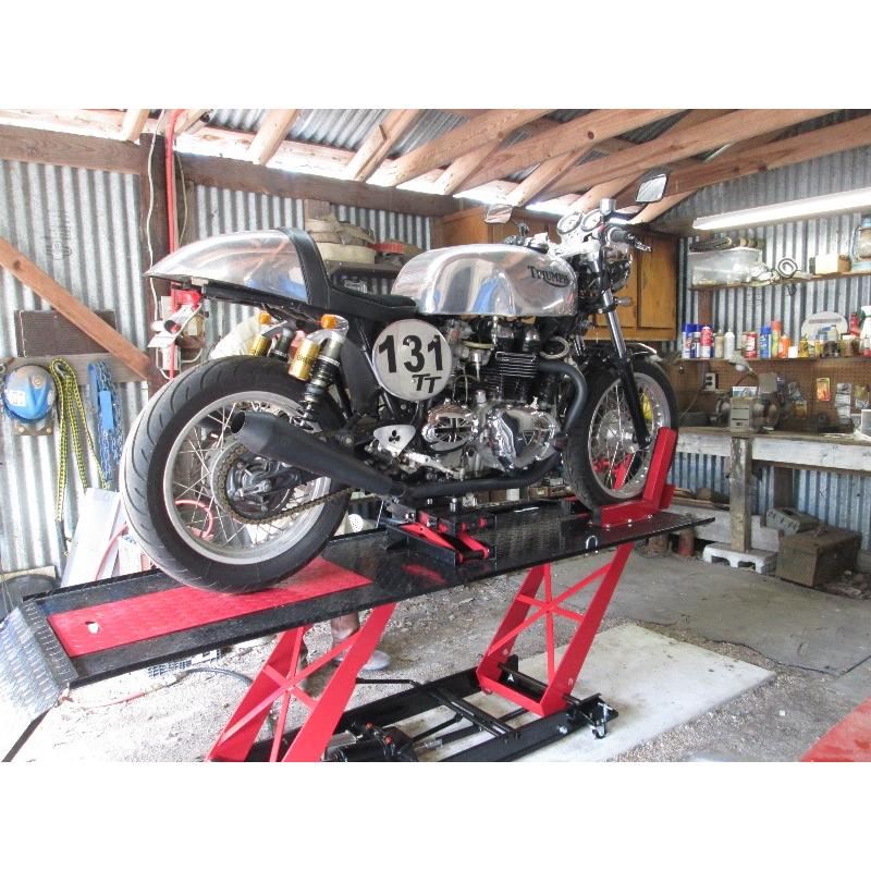 LD1K 1000 lb. Light Duty Motorcycle Lift Table | Redline Stands