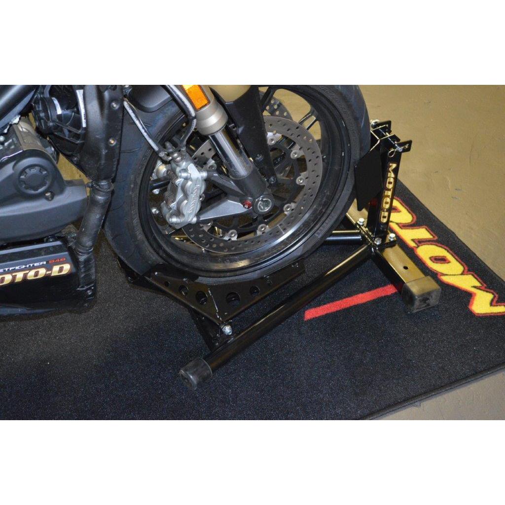 MOTO-D Racing Front Motorcycle Wheel Chock - FREE SHIPPING