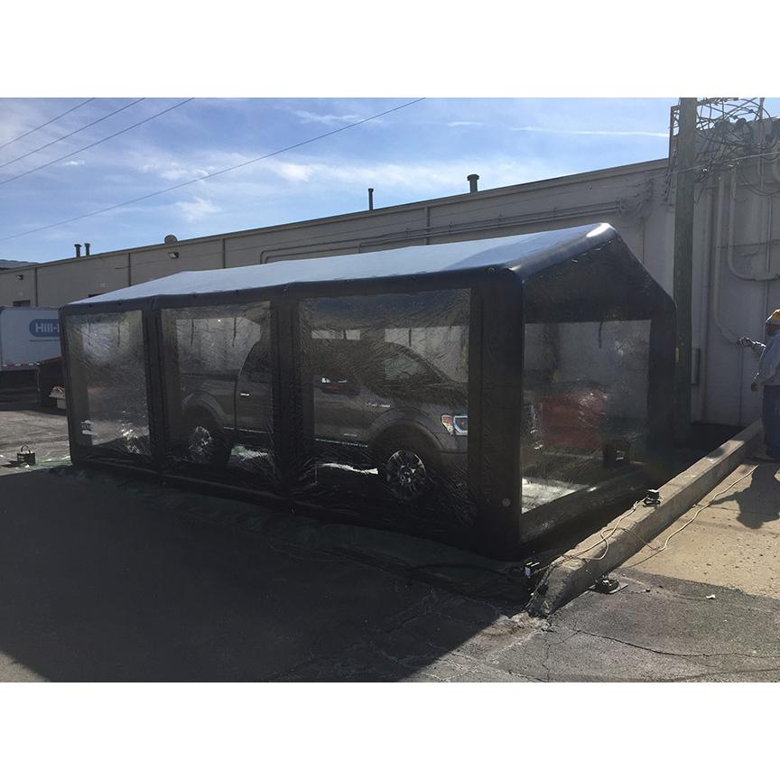 ShowCase Car Capsule Work Station Encolusre | Redline Stands