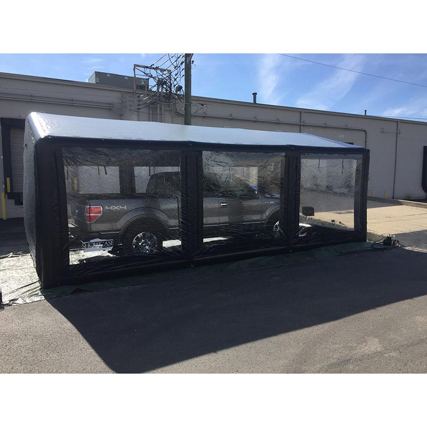 ShowCase Car Capsule Work Station Encolusre | Redline Stands