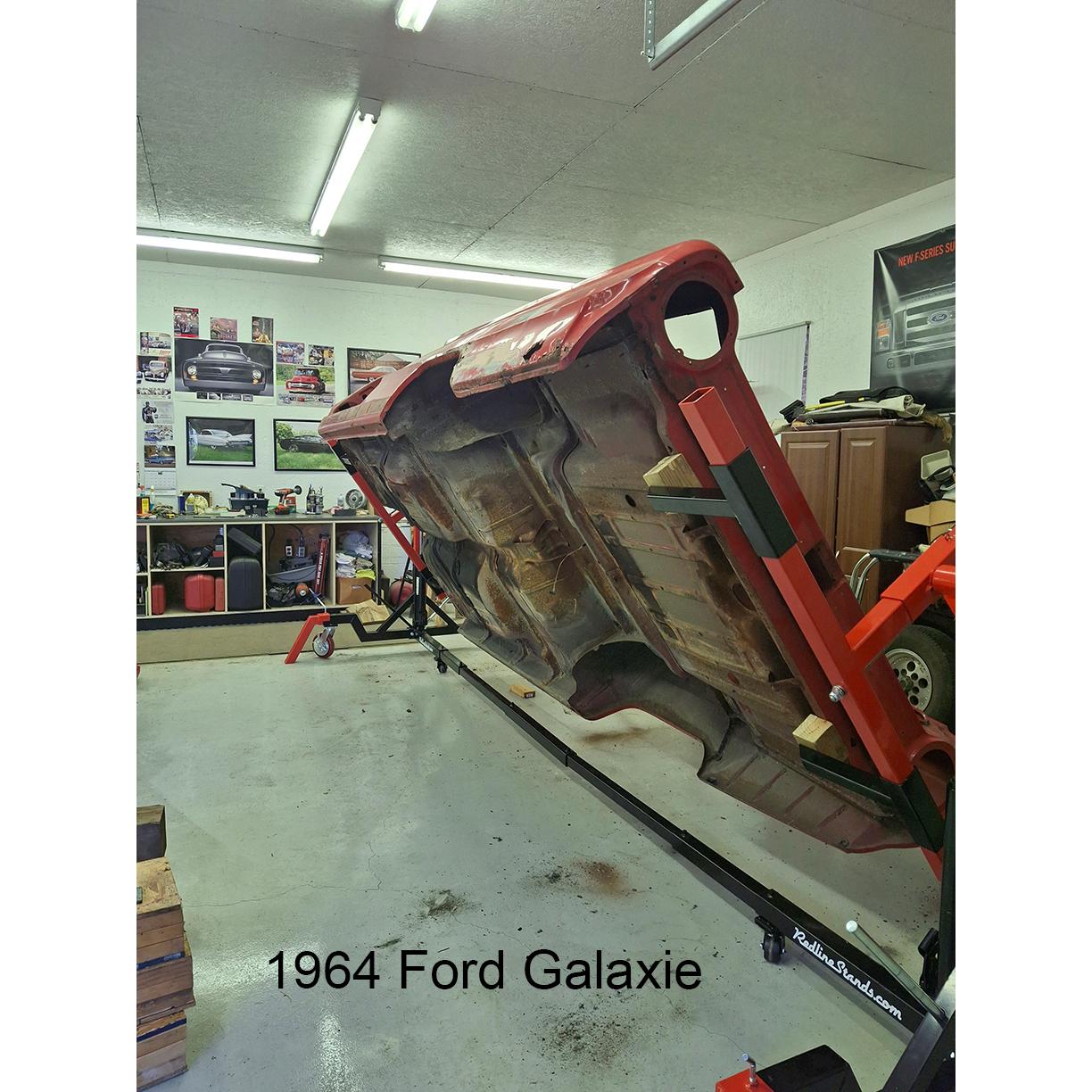 Redline Automotive Auto Restoration Rotisserie | Redline Stands