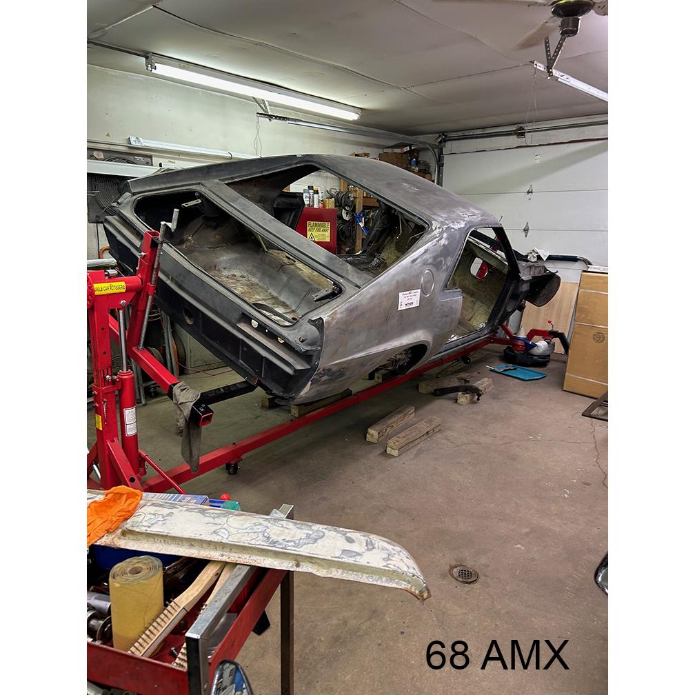 Redline Automotive Auto Restoration Rotisserie | Redline Stands