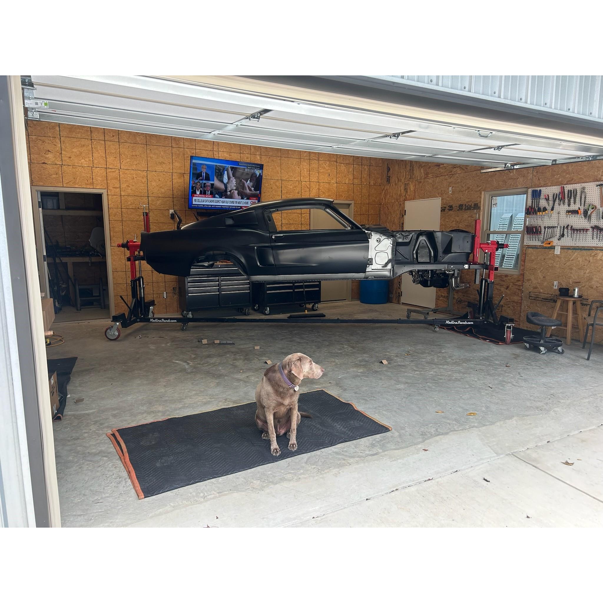 Redline Automotive Auto Restoration Rotisserie | Redline Stands