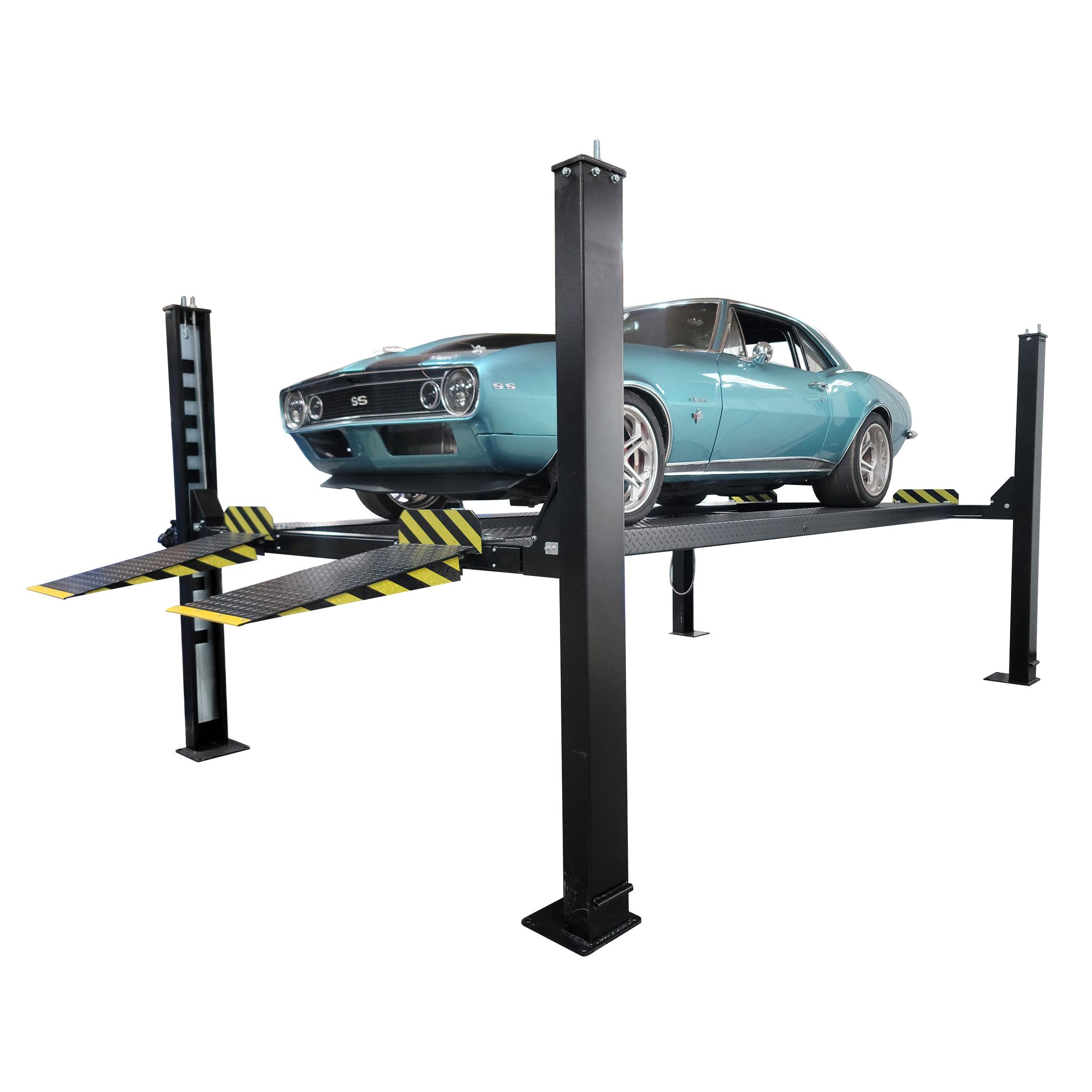 4 Post Auto Parking Lift | Auto Storage | Redline Stands