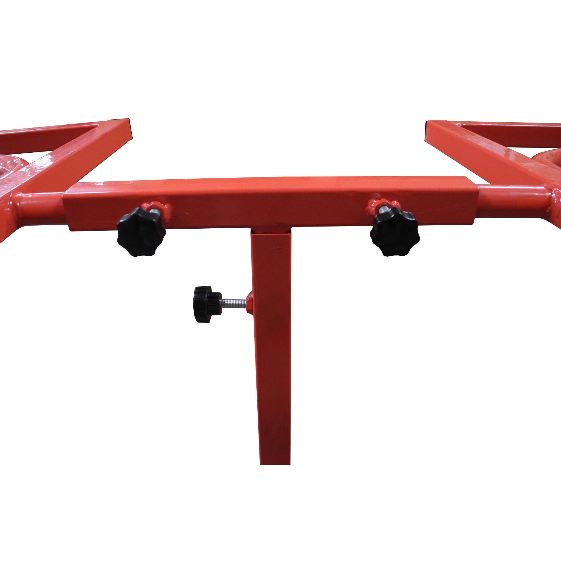 Redline Mobile Dual Wheel Rim Rotating Paint Stand | Redline Stands