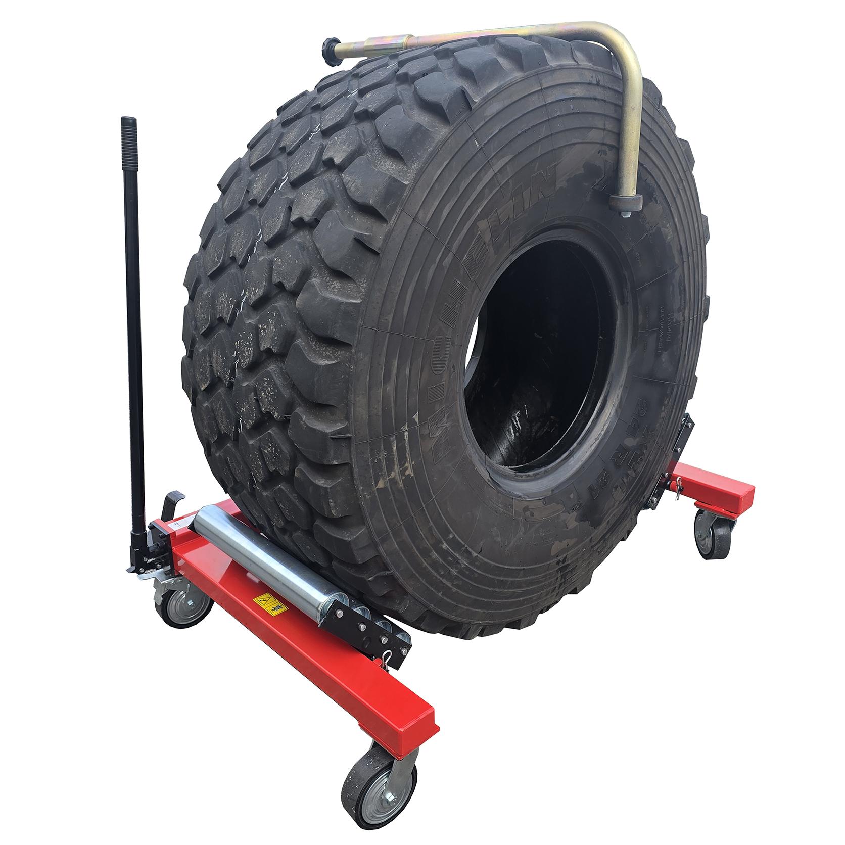 Redline Heavy Duty Truck Tire Dolly with Wheels | Redline Stands