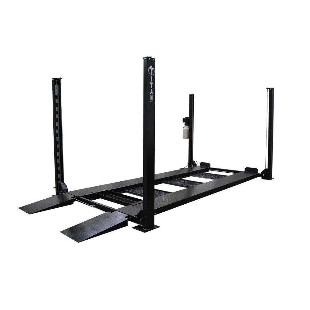 Titan 8K 8000 lb. 4 Post Car Parking Lift | Redline Stands