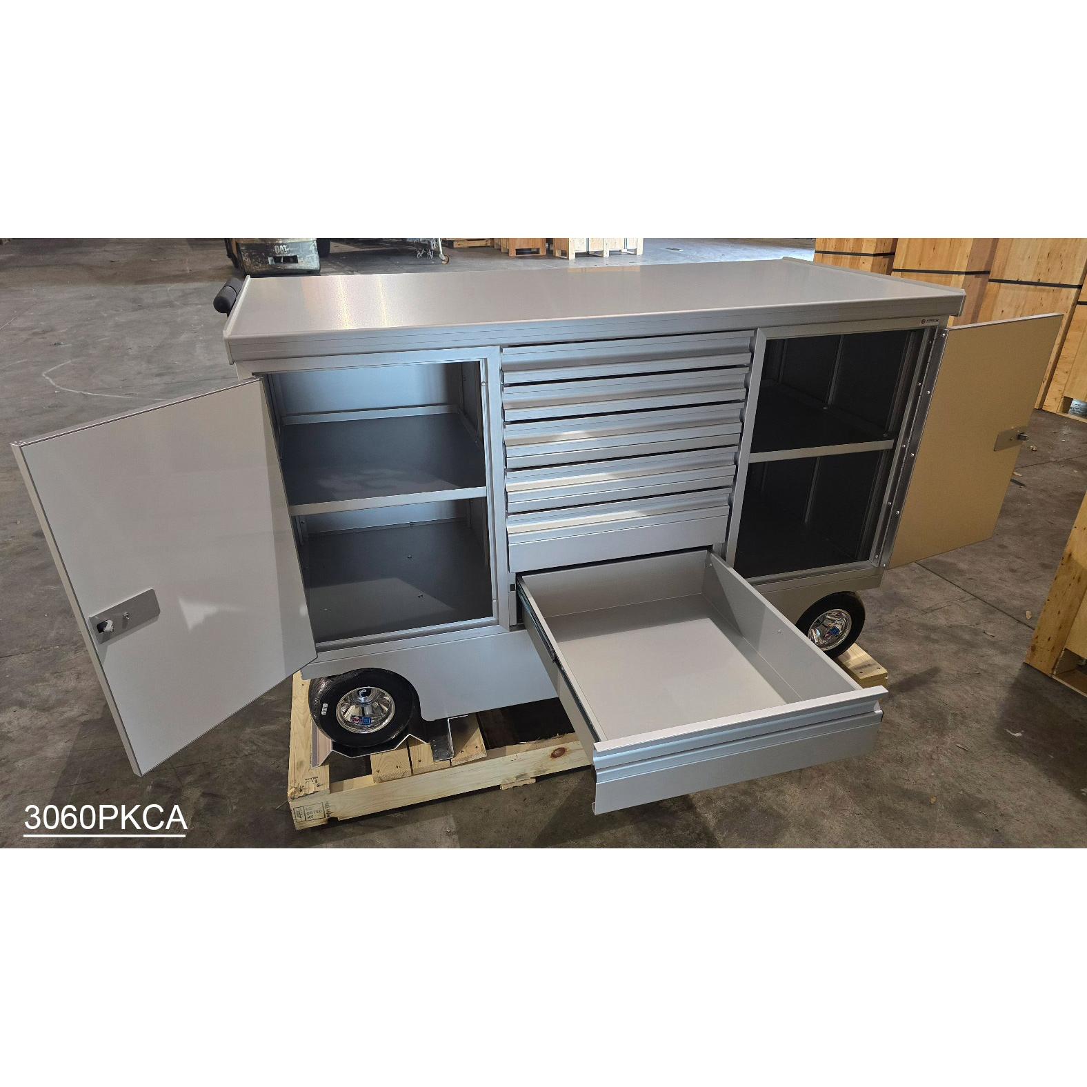 Arrow Components 60" Aluminum Shop Toolbox Pit Box | Arrow Tool Boxes