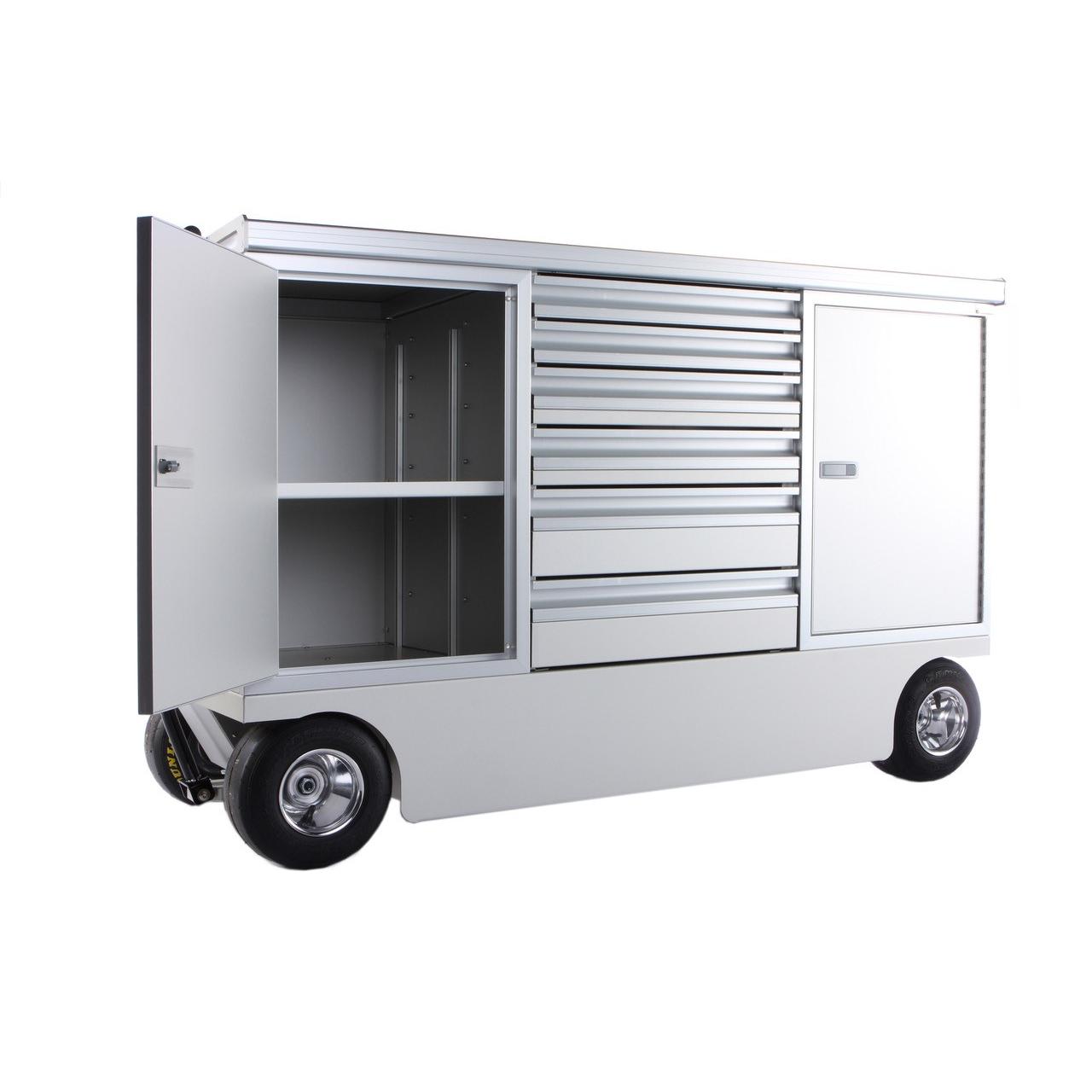 Arrow Components 60" Aluminum Shop Toolbox Pit Box | Arrow Tool Boxes