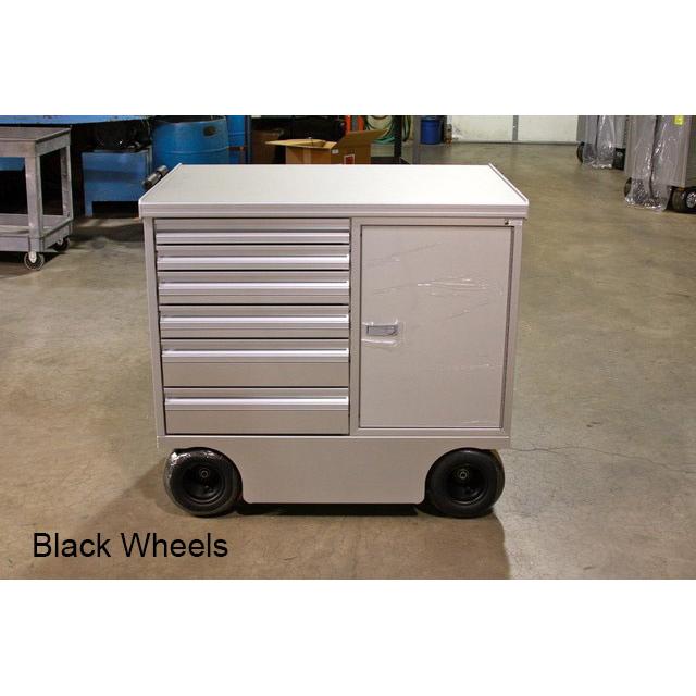 Arrow Components 42" Aluminum Shop Toolbox Pit Box | Redline Stands