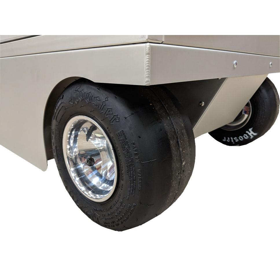 Arrow Components 42" Aluminum Shop Toolbox Pit Box | Redline Stands