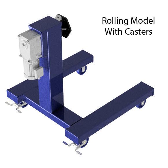 Longhorn Fab Heavy-Duty Diesel Engine Stand - Redline Stands