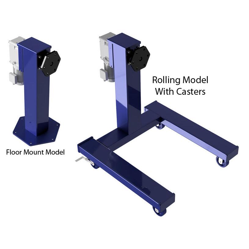 Longhorn Fab Heavy-Duty Diesel Engine Stand - Redline Stands