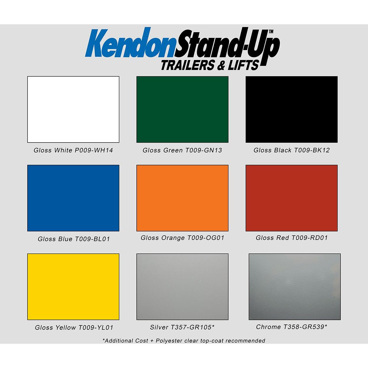 Kendon Trike / Spyder Ride-up Foldable Motorcycle Trailer | Stand-up