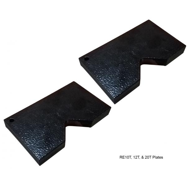 Redline Heavy Duty Shop Press Arbor Plates (Pair) for Efficient Pressing