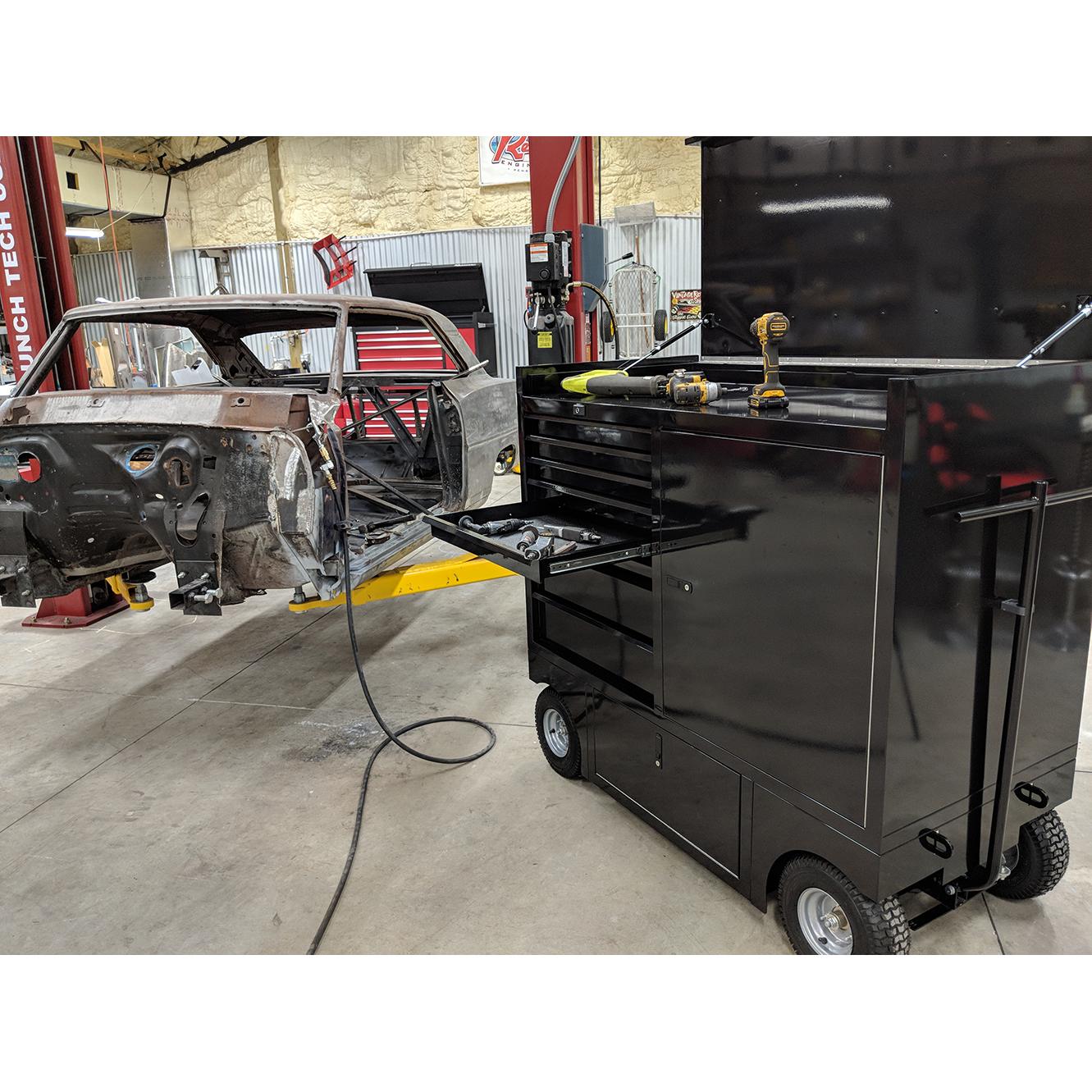 Redline 8 Drawer Mechanics - Toolbox Cart for Sale